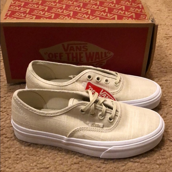 Vans | Shoes | Authentic Hemp Linen Vans | Poshmark